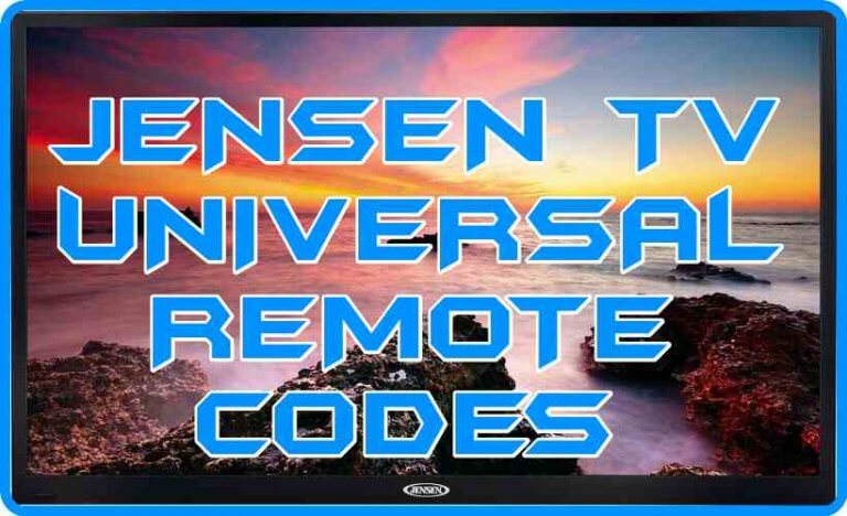 Jensen Universal Remote Control Codes Programs and Instructioms Jensen Universal Remote Control Codes Programs and Instructioms